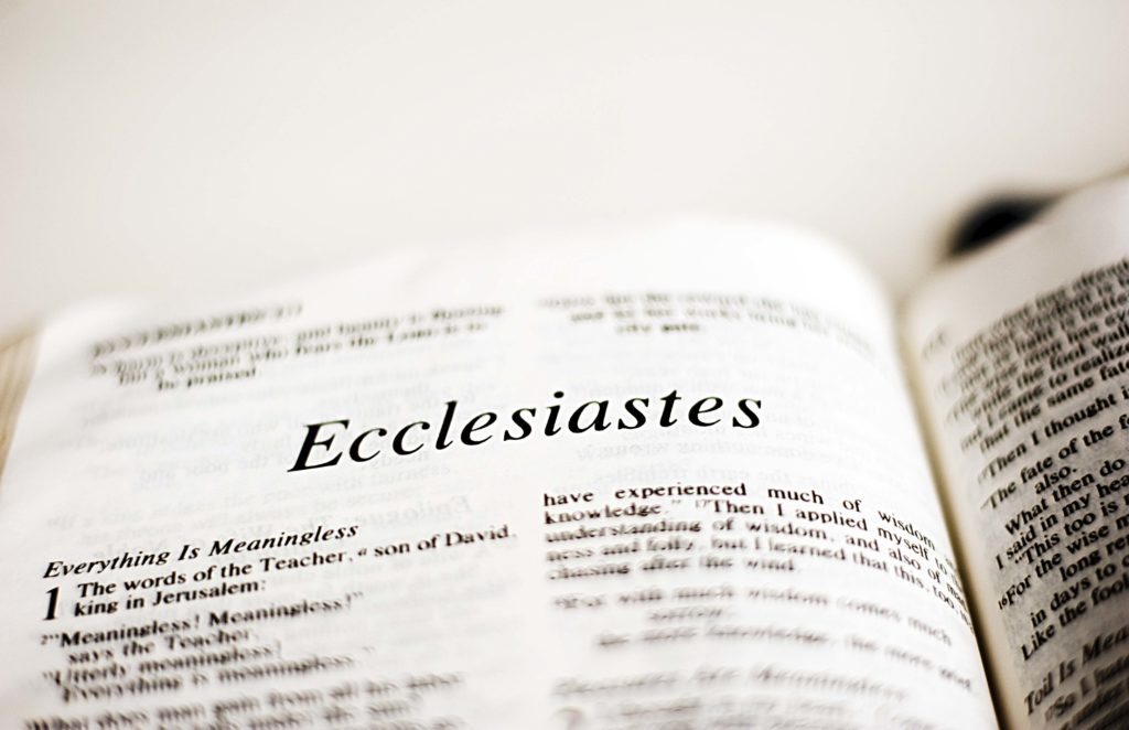 Bible Study - Ecclesiastes - The Salvation Army USA National Women's ...